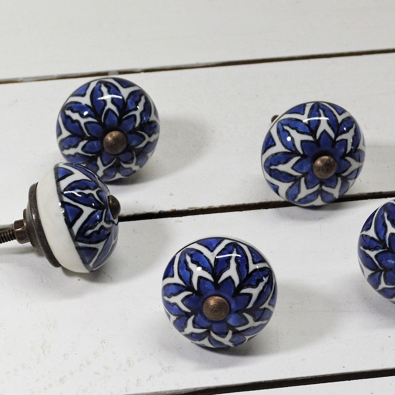 Floral Knobs - Etsy