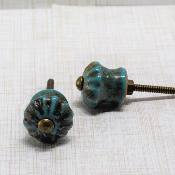 Turquoise Pulls - Etsy