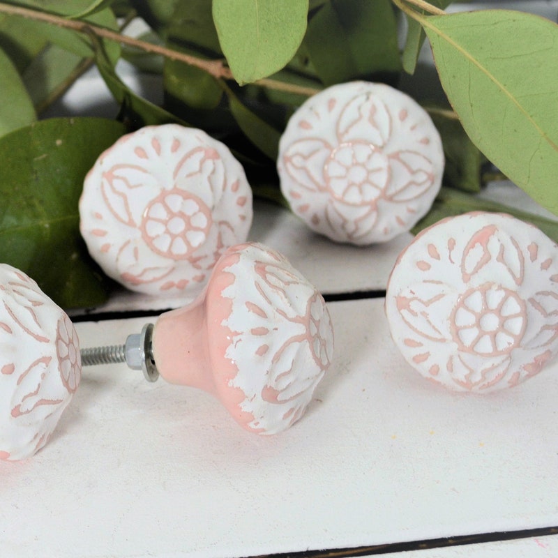 Floral Knobs - Etsy