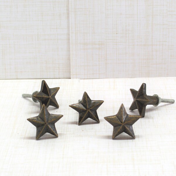 Star Drawer Pull - Etsy