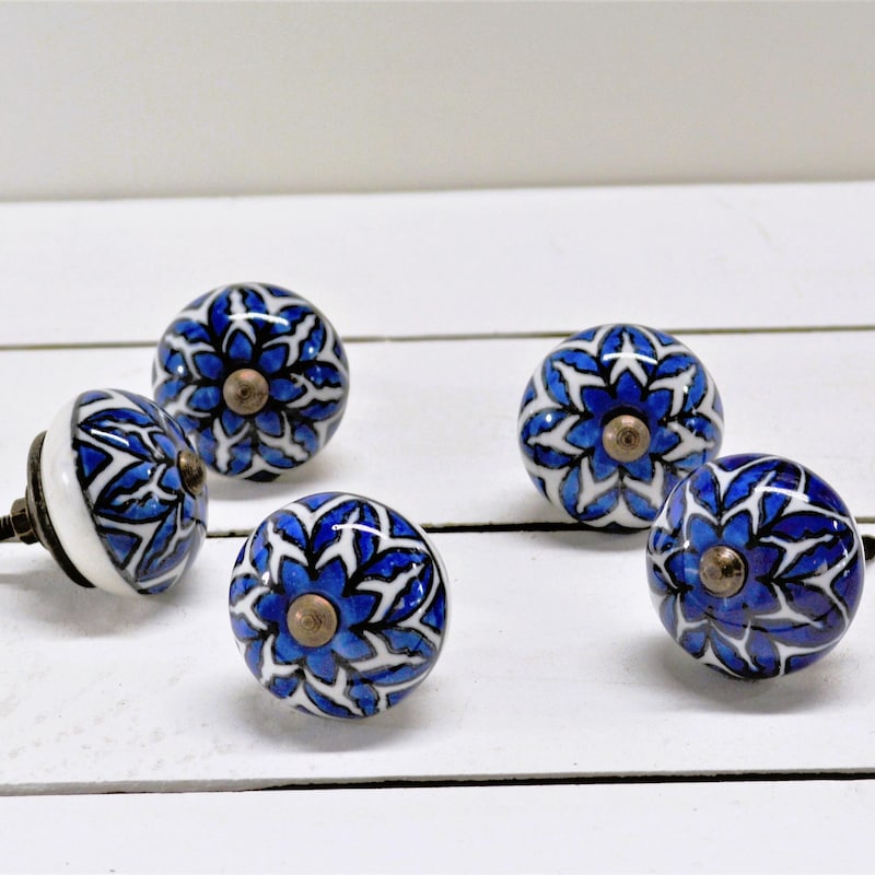 Ceramic Drawer Pulls - Etsy