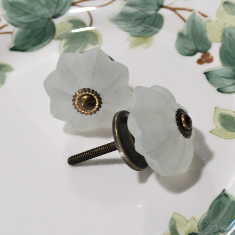 Glass Drawer Pulls - Etsy