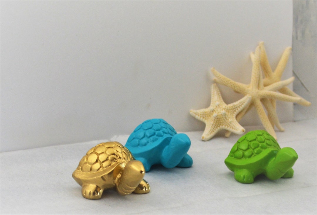 Turtle Knob One Cabinet Furniture Drawer Pull Beach Decor - Etsy