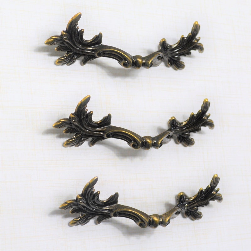 Leaf Drawer Pulls - Etsy