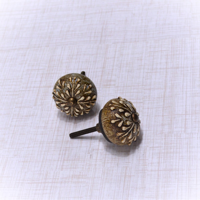 Rustic Cabinet Knobs - Etsy