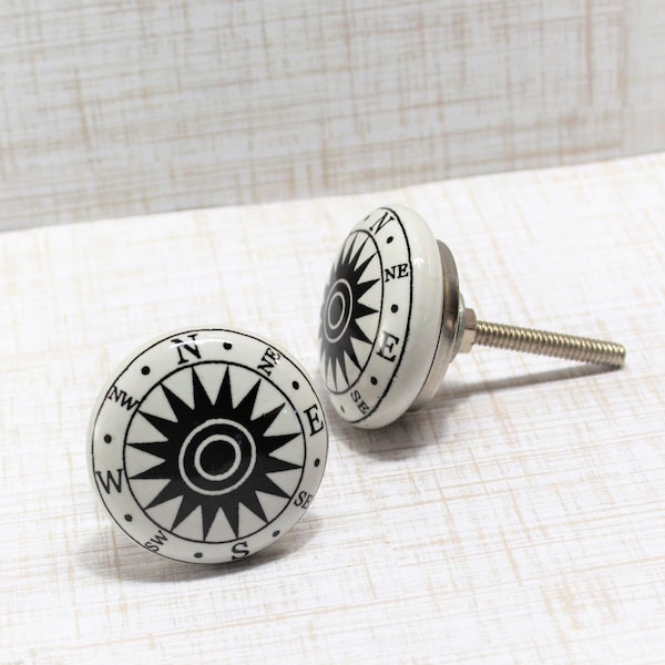 Compass Knob - Etsy
