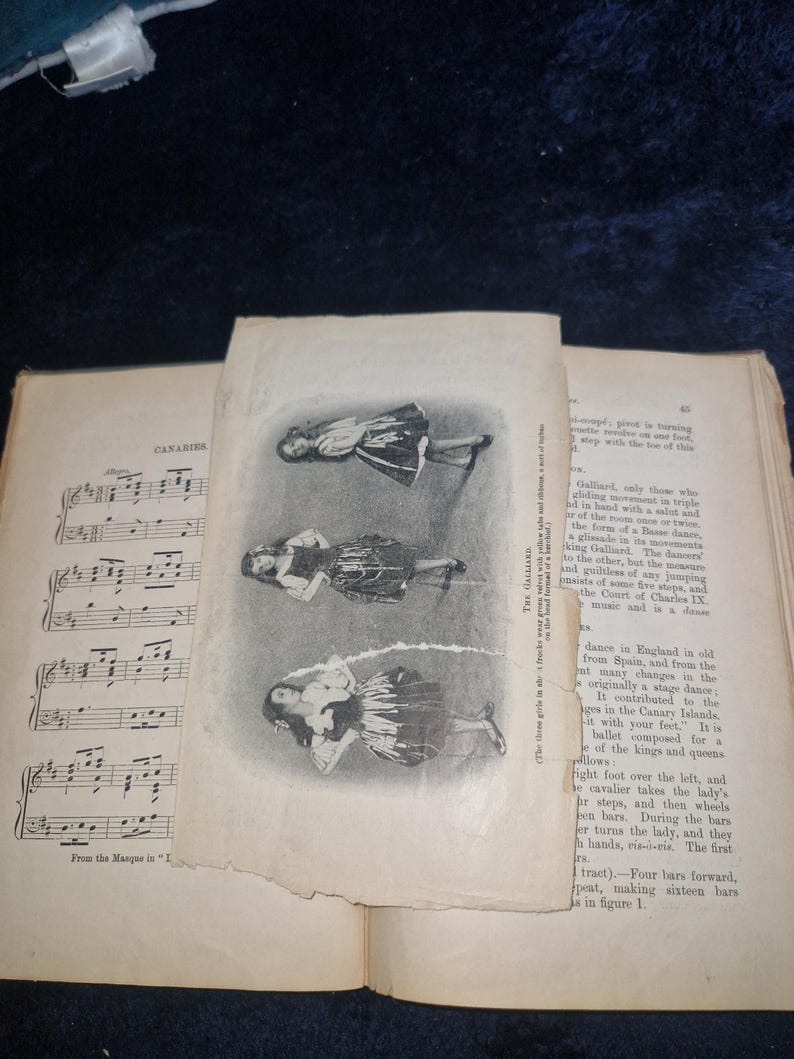 How to Dance the Revived Ancient Dances by Ardern Holt Circa 1907 - Etsy