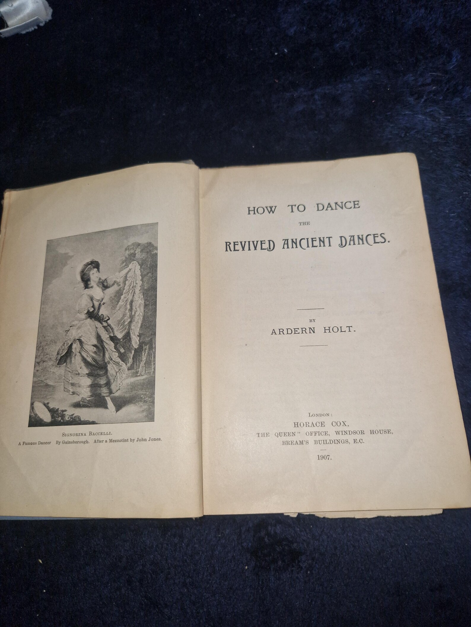 How to Dance the Revived Ancient Dances by Ardern Holt Circa 1907 - Etsy