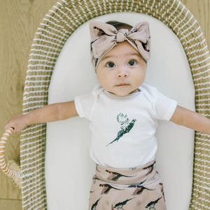 Baby Hunting Outfit Pheasant Hunter Onesie Pheasant Bummies Baby ...