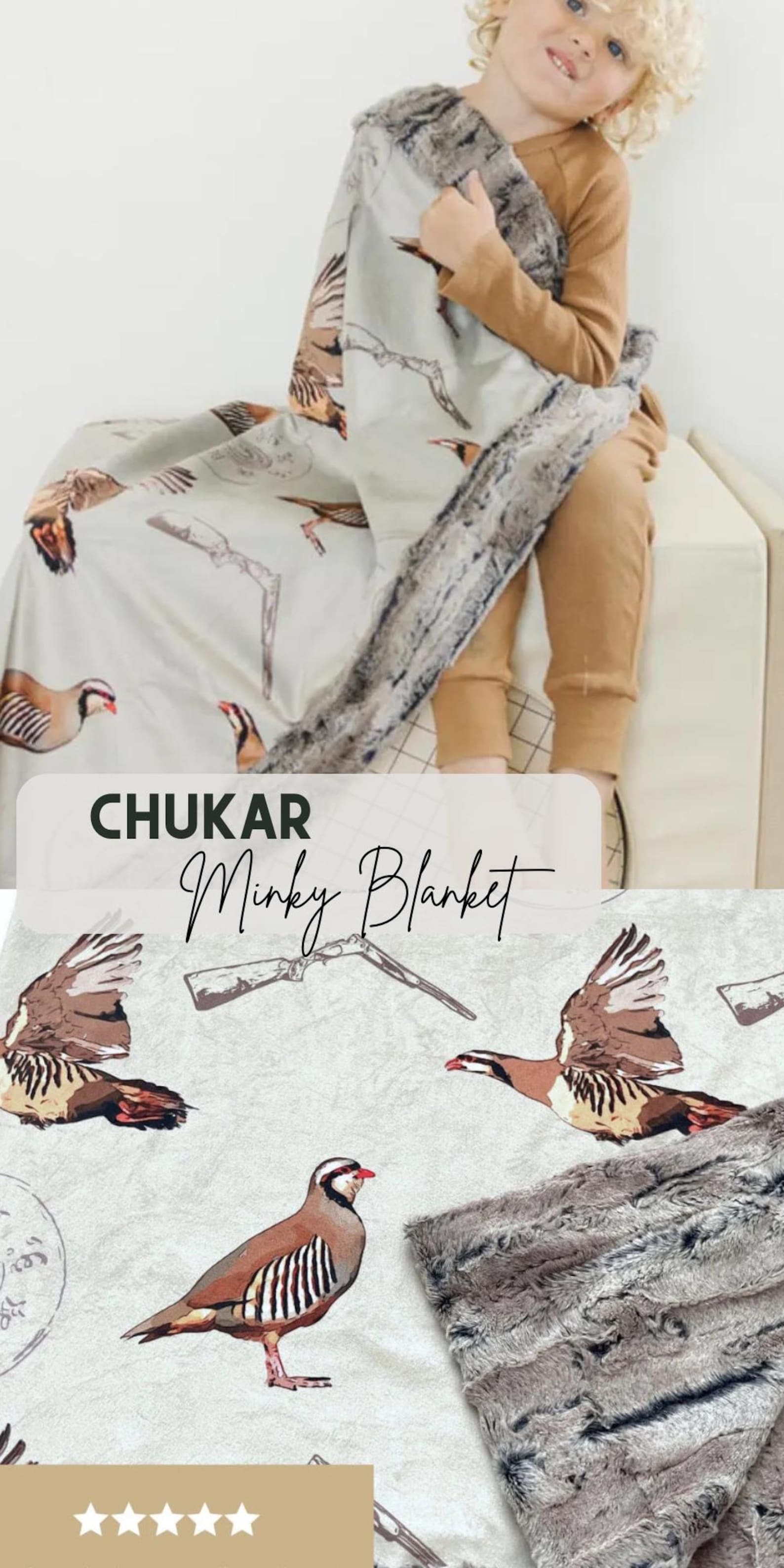 Hunting Baby Boy Blanket Custom Name Swaddle Soft Fur Throw Hunter ...