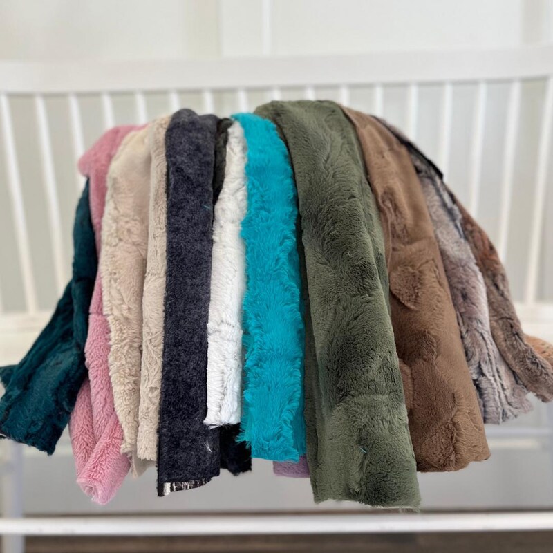 Scrap Plush Fabric - Etsy