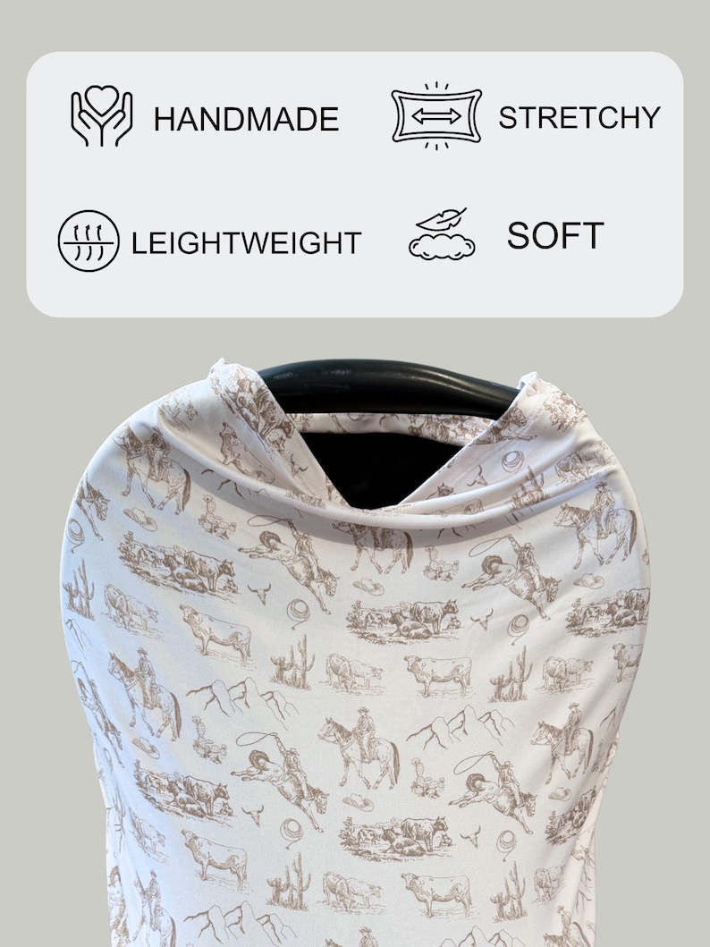 Baby Car Seat Cover Western Car Seat Canopy Baby Nursing Cover High ...