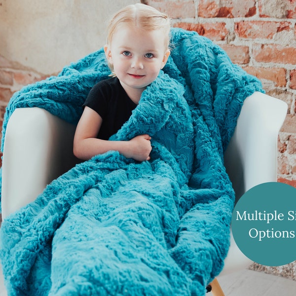 Turquoise Blanket - Etsy