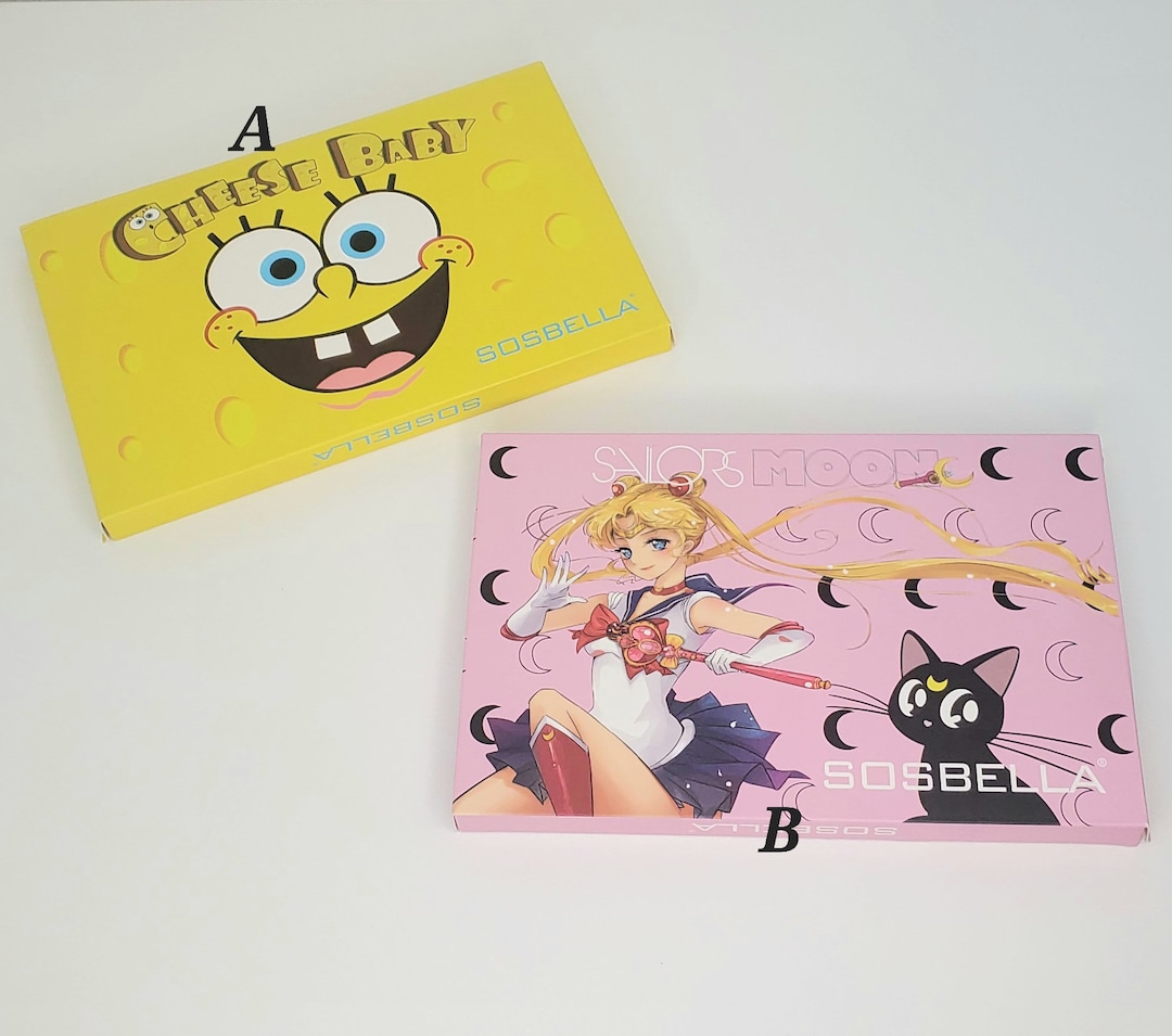Cute Eyeshadow Palette - Sailor Moon - Spongebob - Etsy