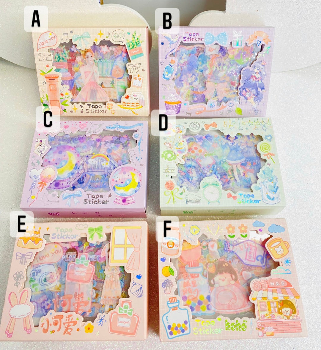 12-sticker Sheets - Etsy