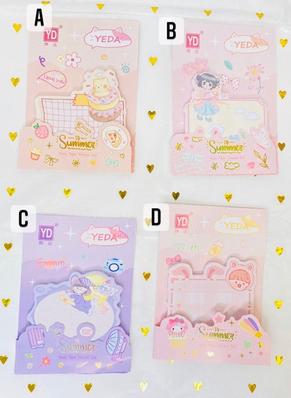 Kawaii Sticky Notes | Etsy