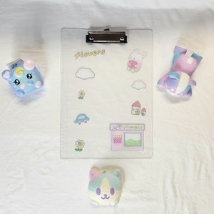 Kawaii Bunny Clipboard - Etsy