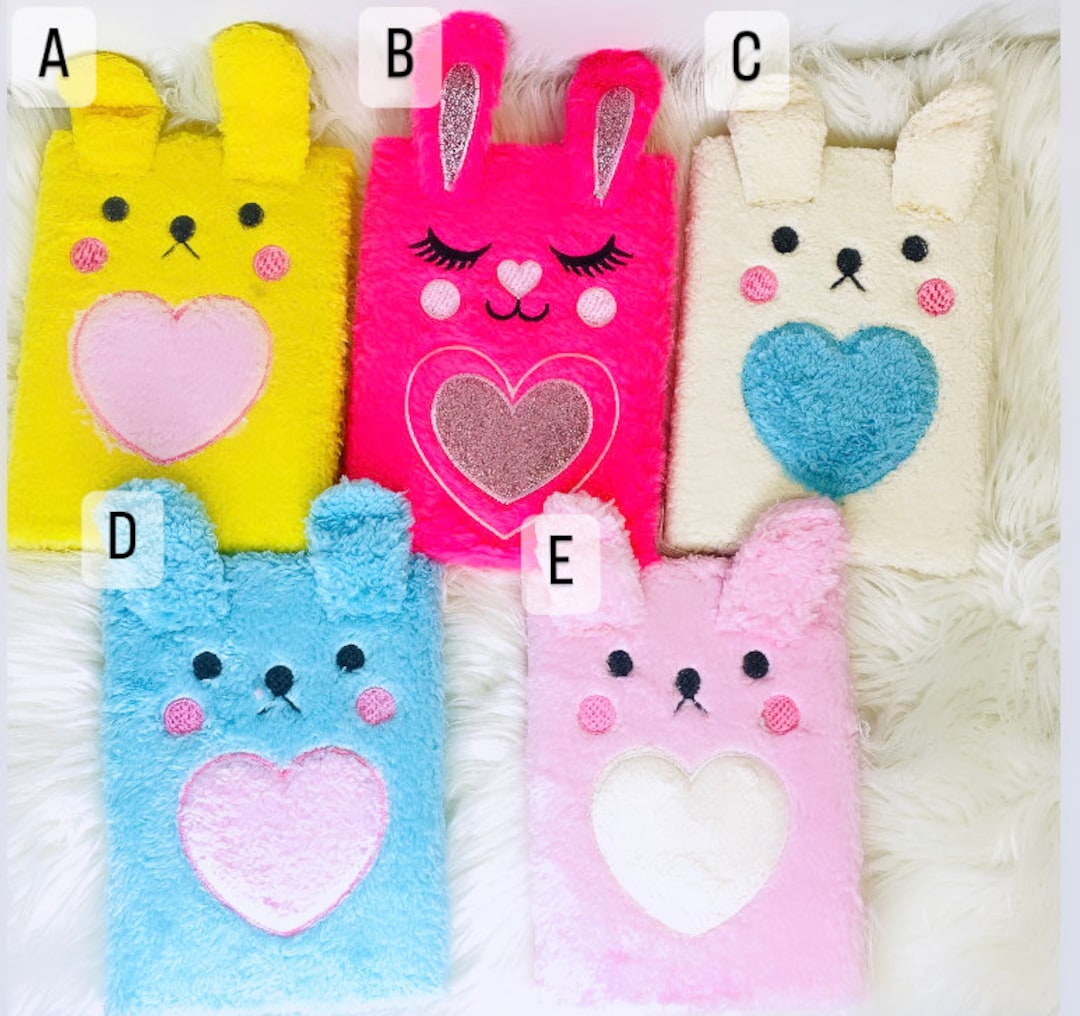 Cute Fluffy Notebook/ Journal - Etsy