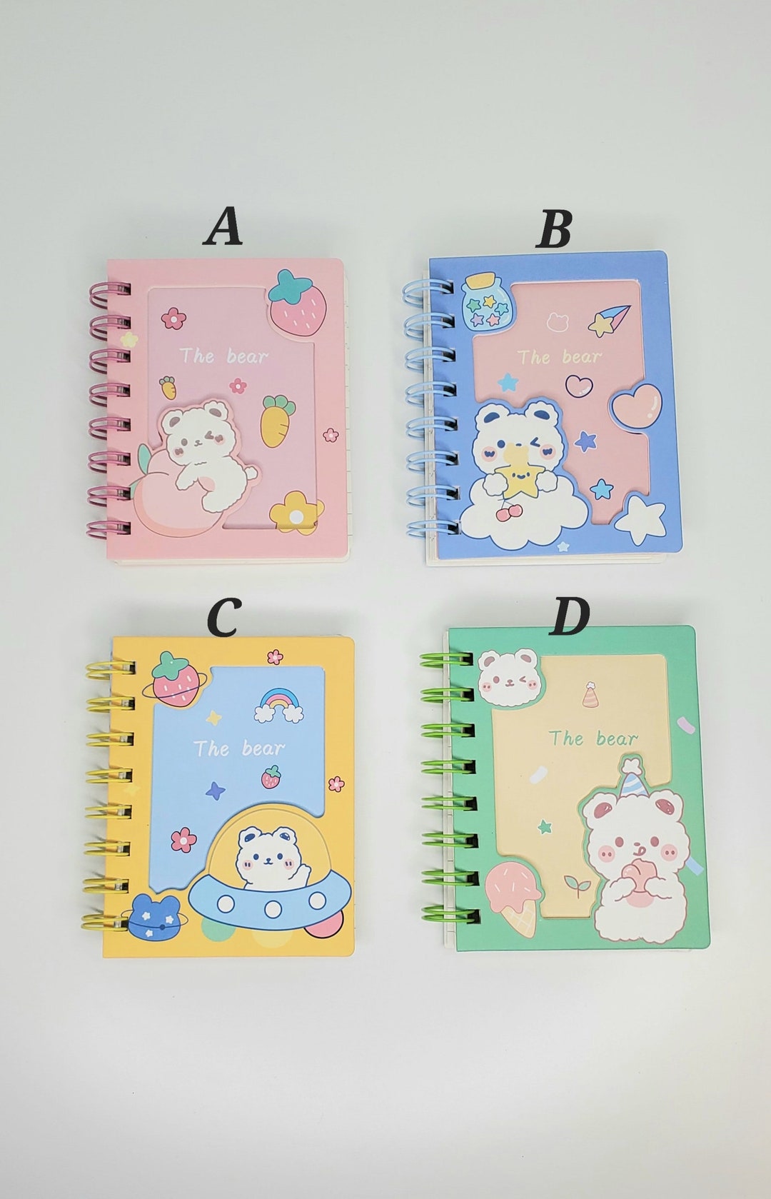 Kawaii - the Bear Small Notebook - Journal - Cute - Etsy