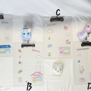 Kawaii Bunny Clipboard - Etsy