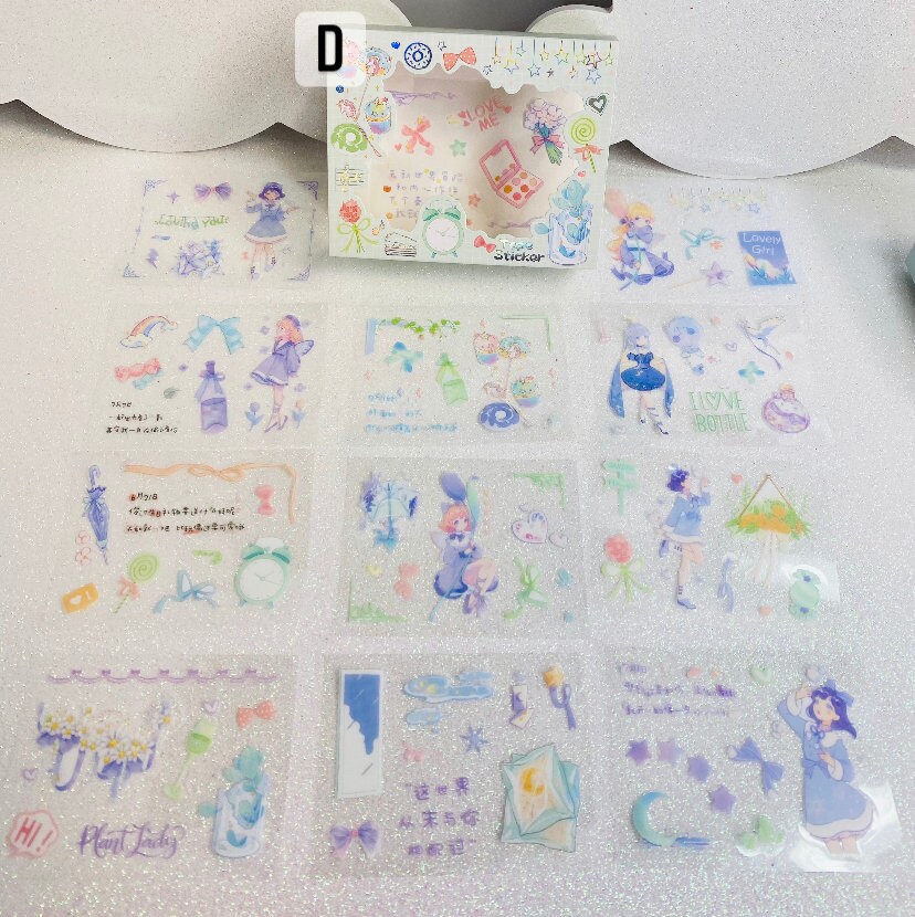 12-sticker Sheets - Etsy
