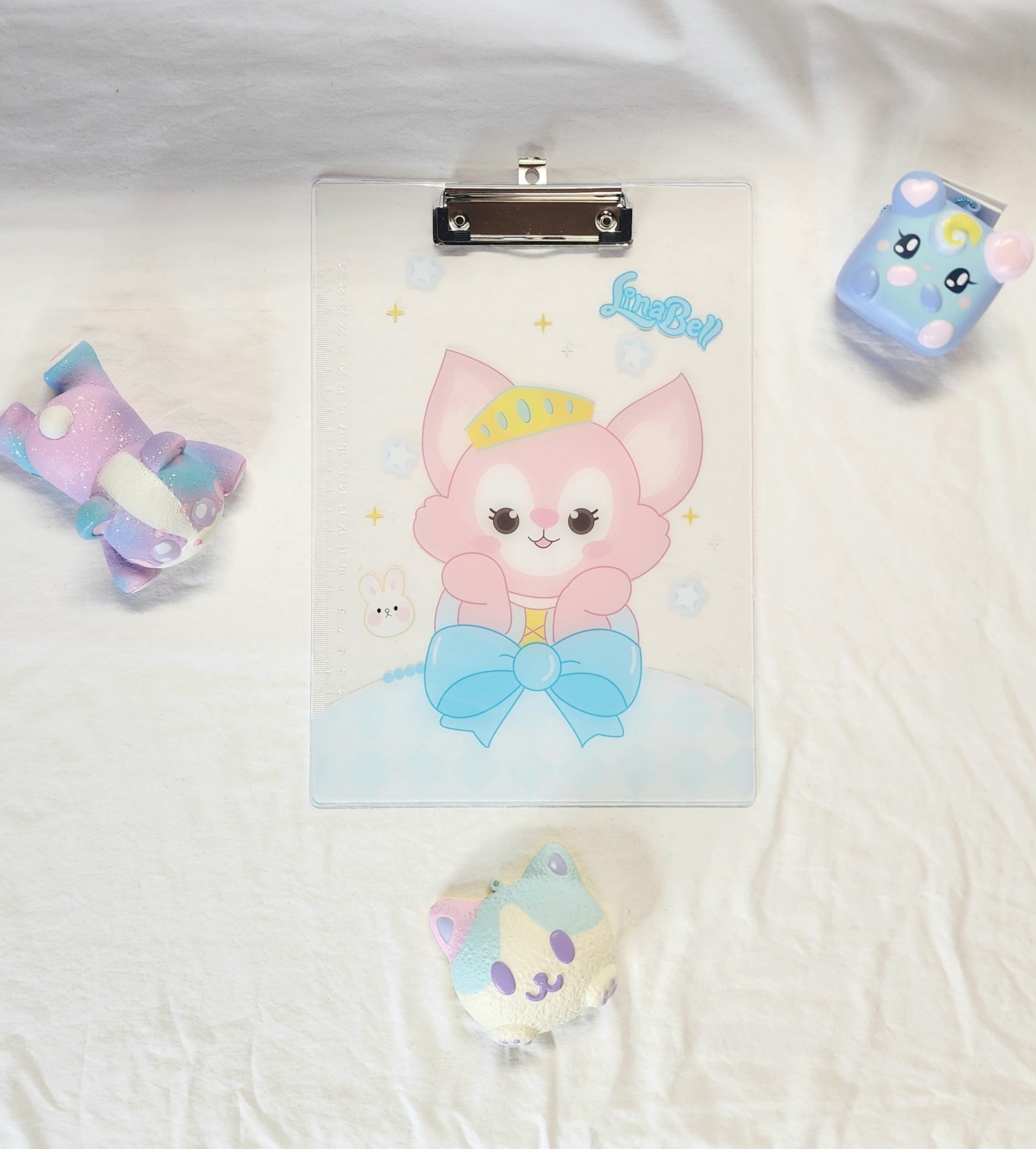 Kawaii Lina Bell the Fox Clipboard - Etsy