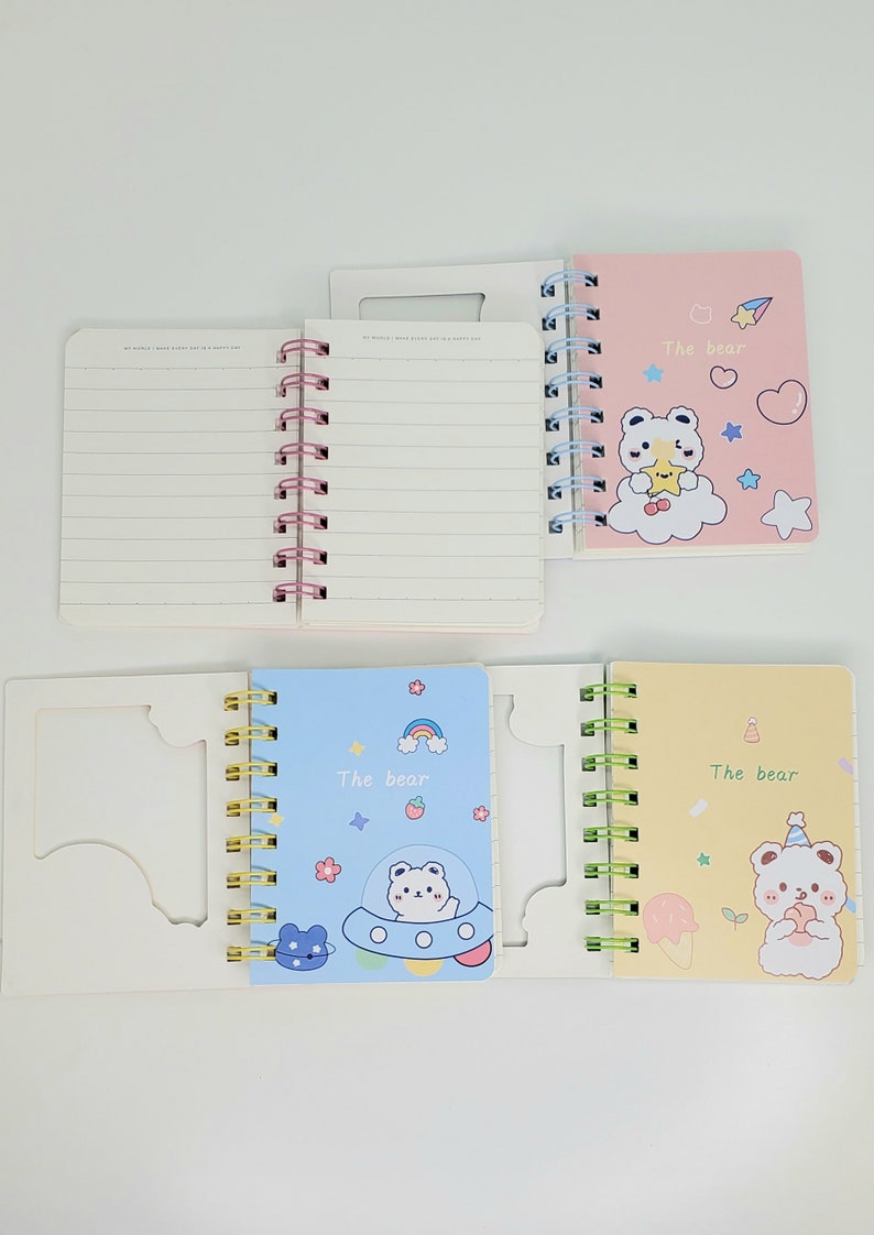 Kawaii - the Bear Small Notebook - Journal - Cute - Etsy