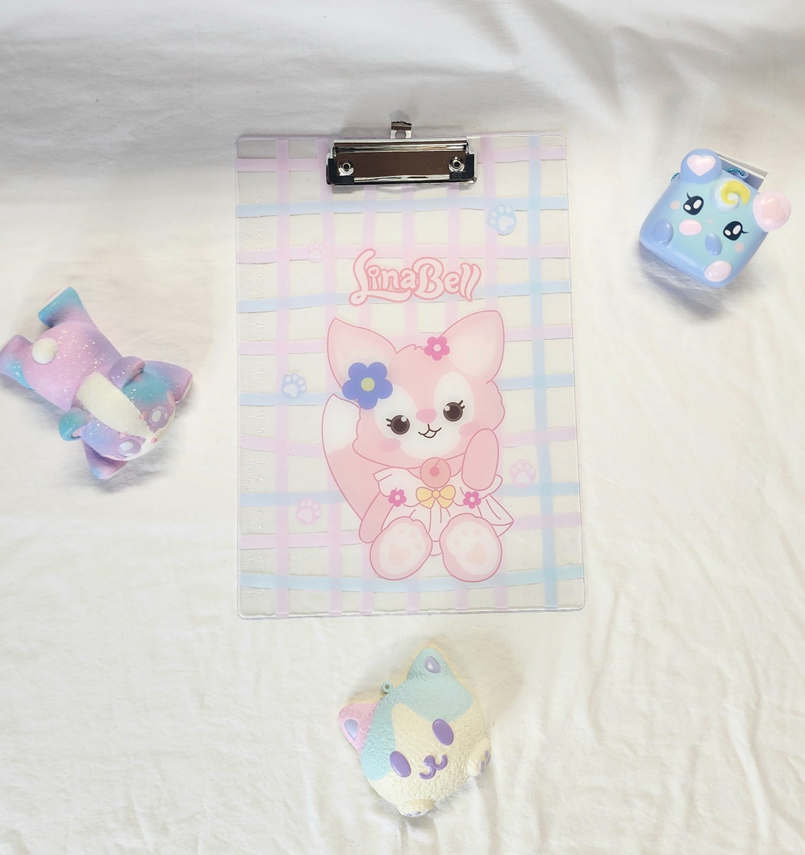 Kawaii Lina Bell the Fox Clipboard - Etsy
