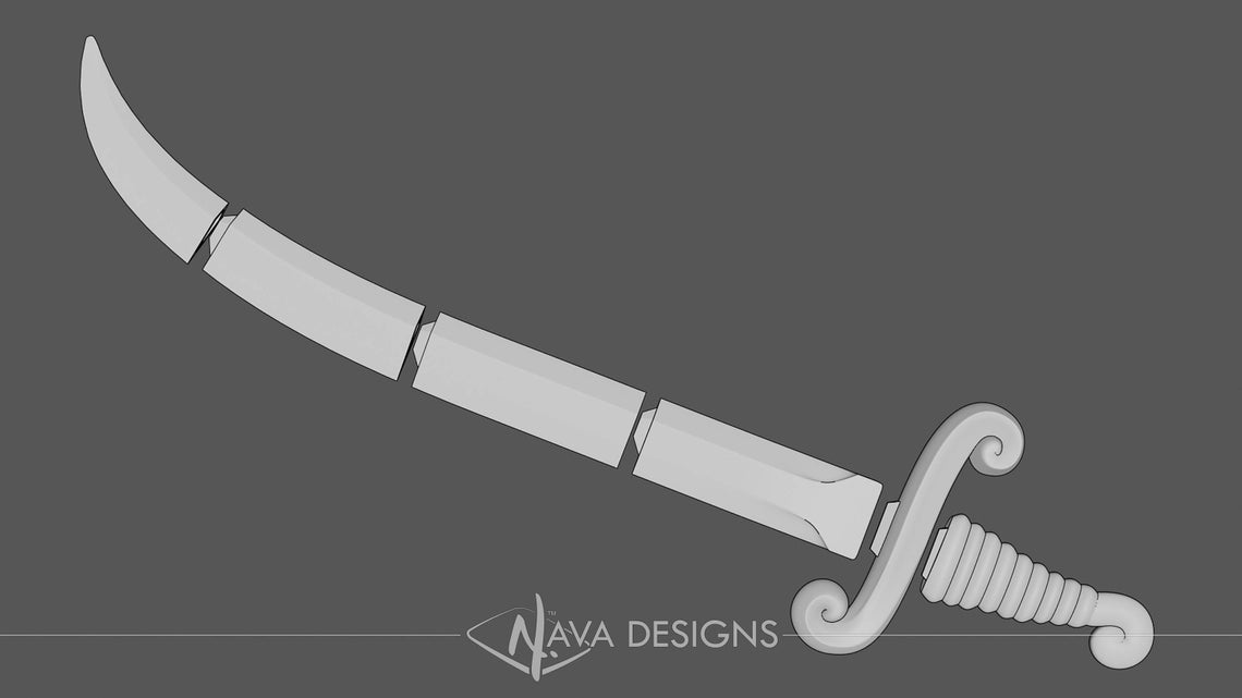 Pirate Sword| 3D Printing STL Files [digital Download] - Etsy