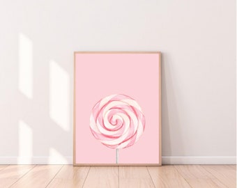 Cotton Candy Wall Art - Etsy