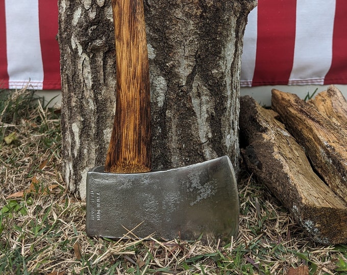Restored Homestead 18" Axe/hatchet on a New Hickory Handle - Made in ...