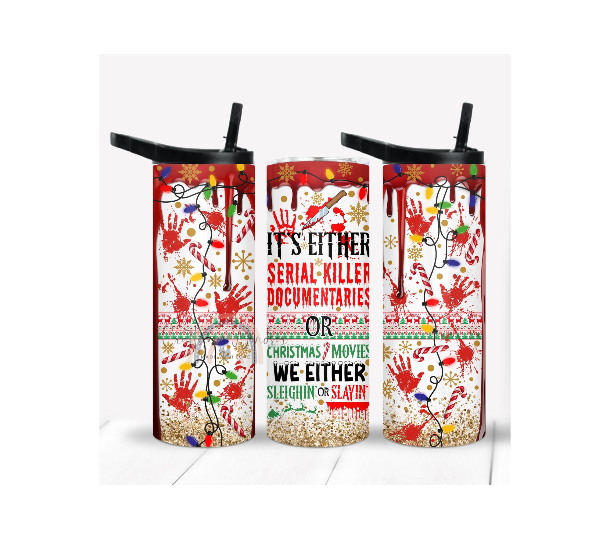 It's Either Serial Killer Documentaries or Christmas Movies Tumbler ...