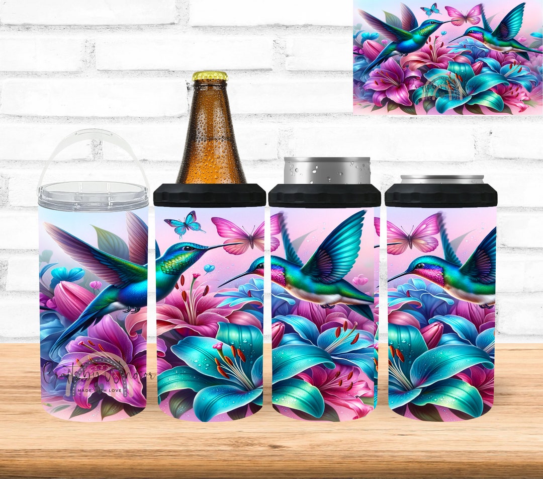 Hummingbird Tumbler, Hummingbird 4 in 1 Can Cooler, Hummingbird Cup ...