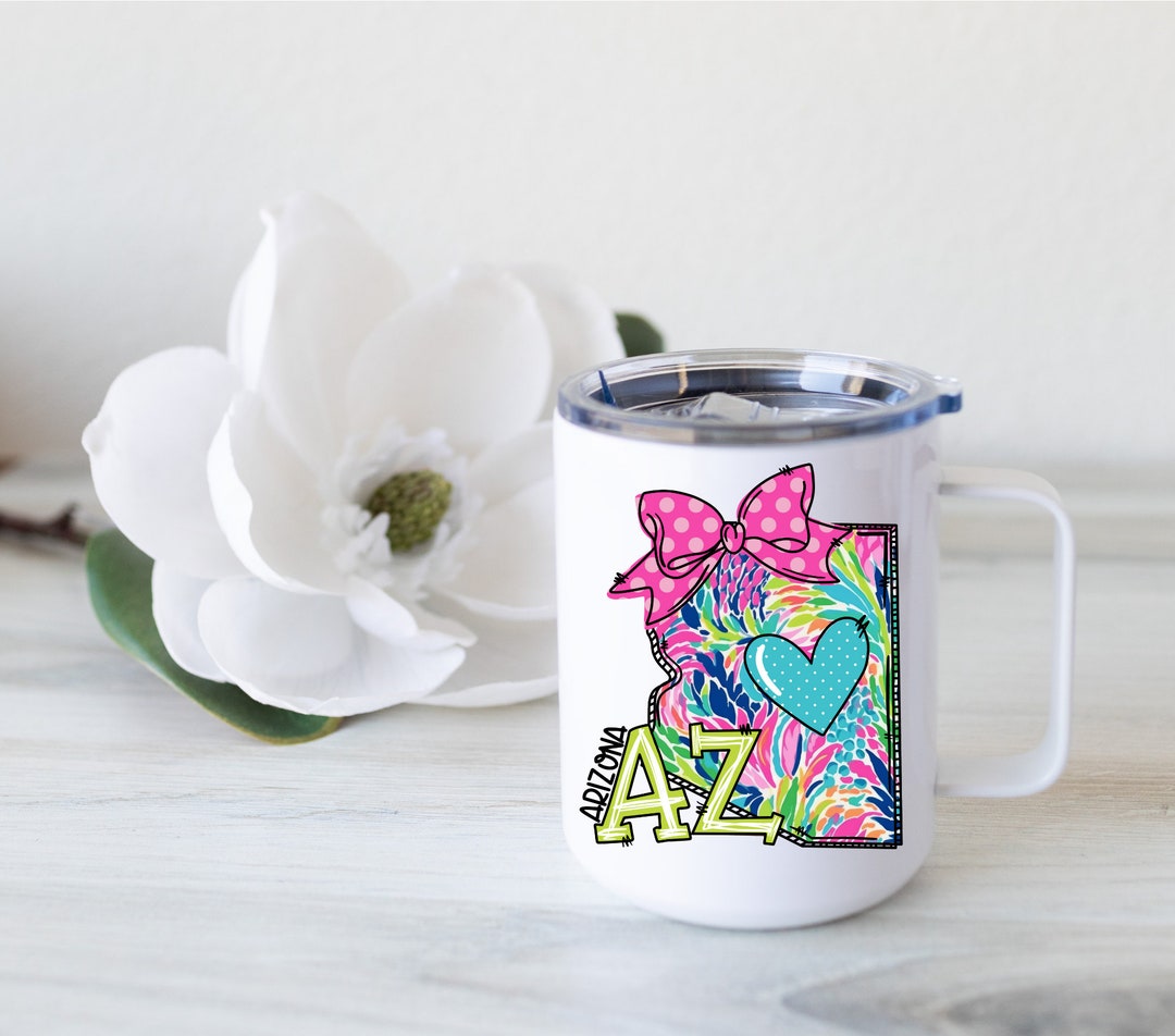 Arizona Desert Mugs, Arizona State Mug, Co-worker Relocation Present ...