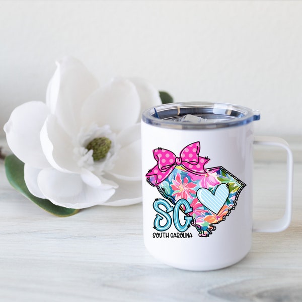 South Carolina Mug - Etsy