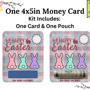 Easter Gift | Easter Money Cards | Easter Basket |easter Basket Fillers ...