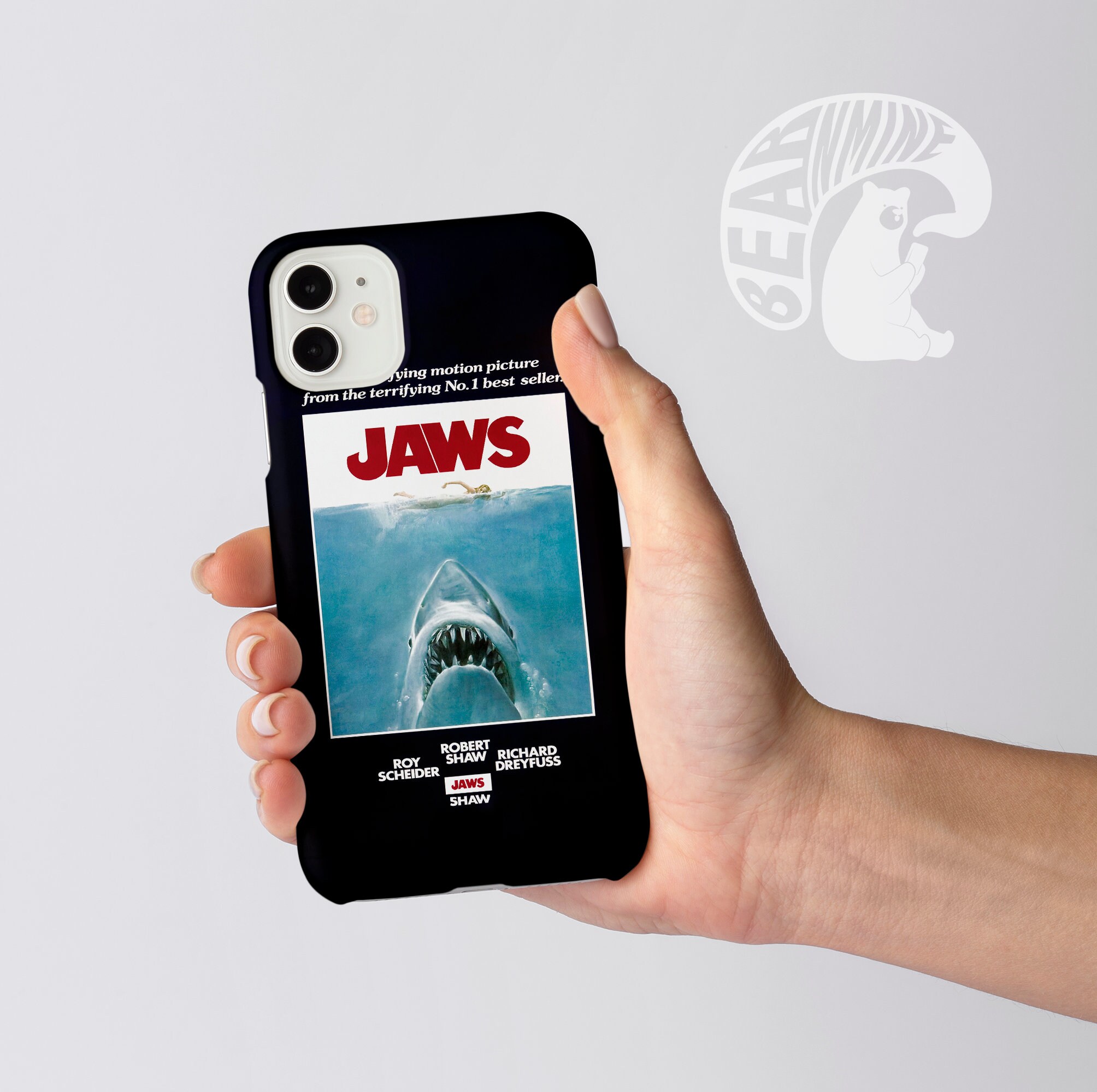 1975 Jaws Inspired Phone Case for Samsung, Huawei & iPhone 13 12 11 XR ...