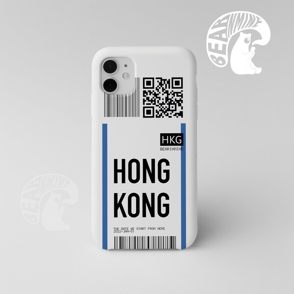 Flight Ticket Phone Case - Etsy