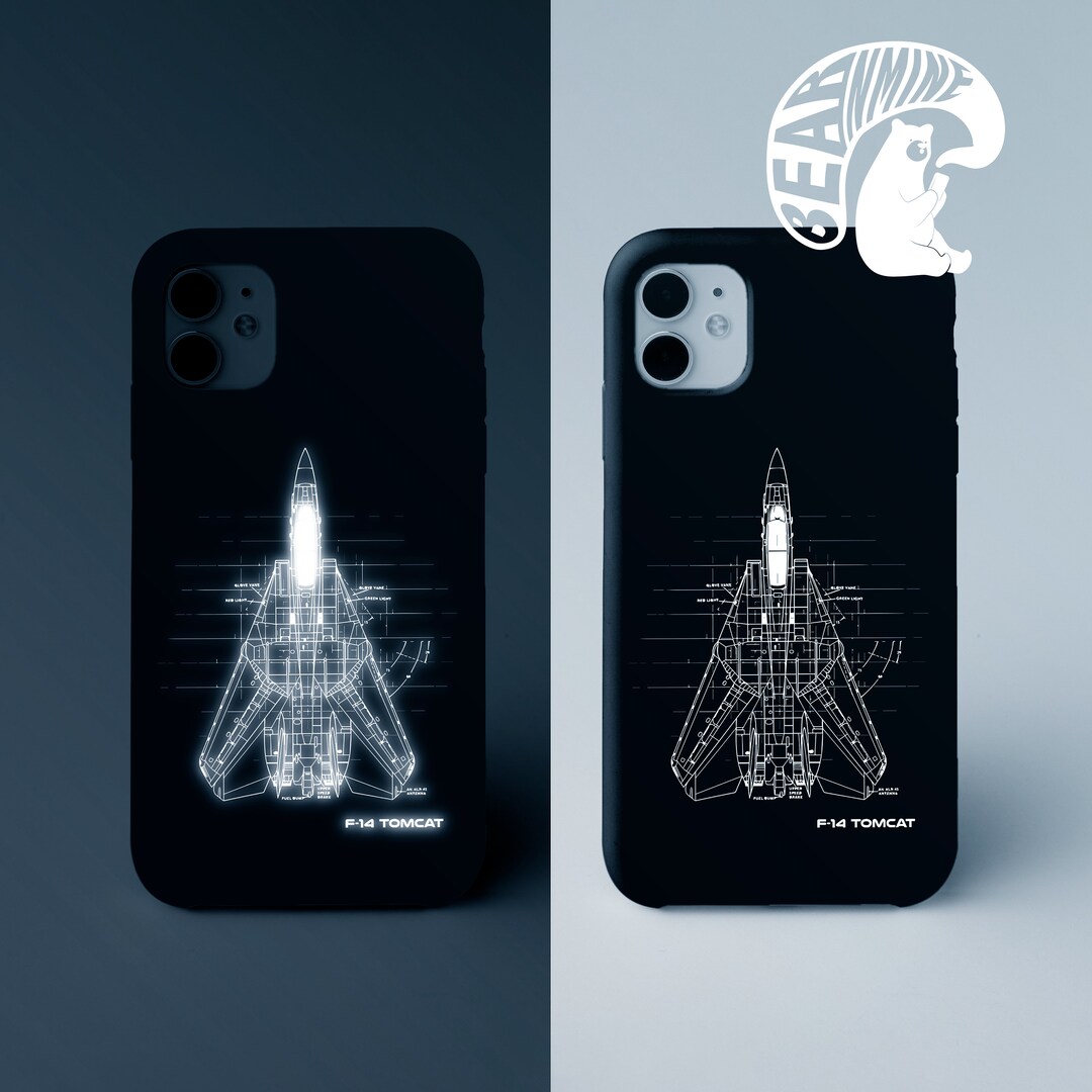 Buy Led Light 'F-14 Tomcat Fighter Jet' Phone Cases-cover Online in India - Etsy
