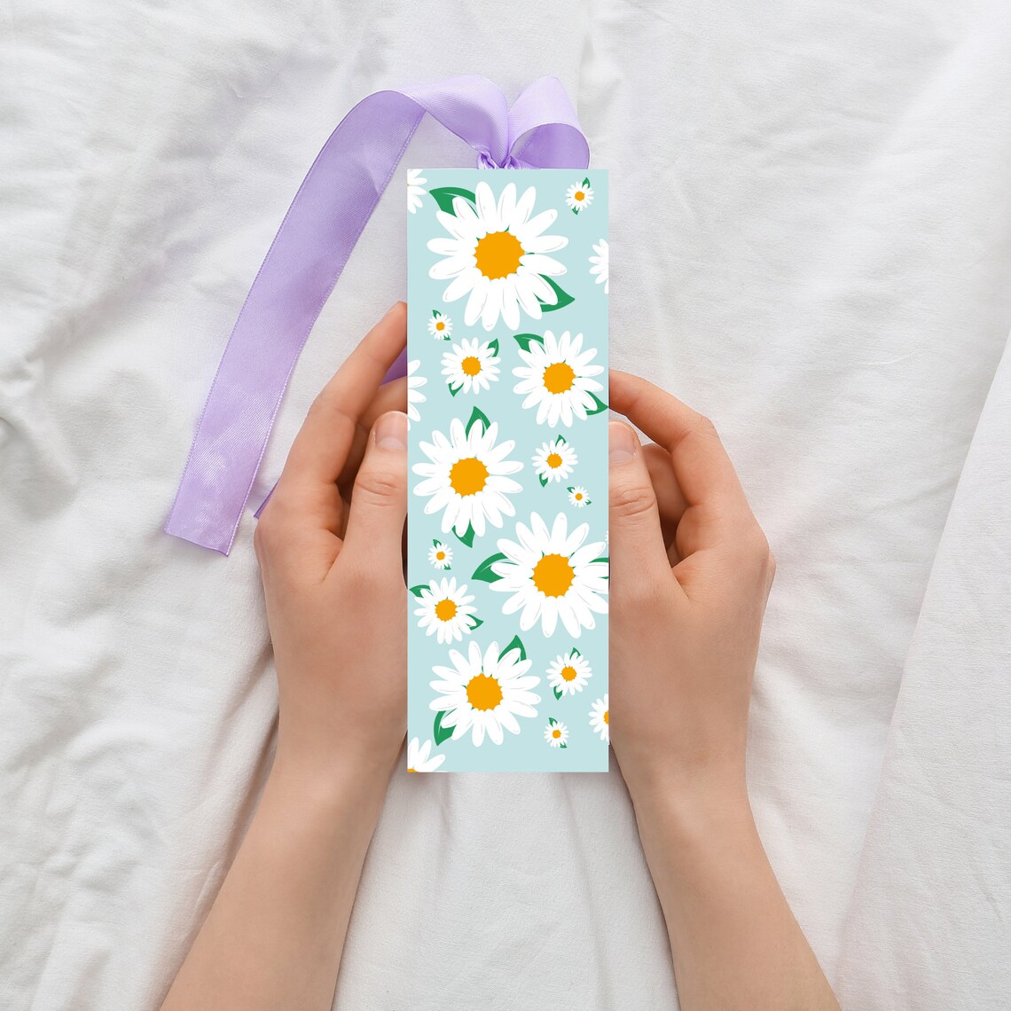 Spring Daisy Printable Bookmarks, Bookish Bookmark Set, Page Savers ...