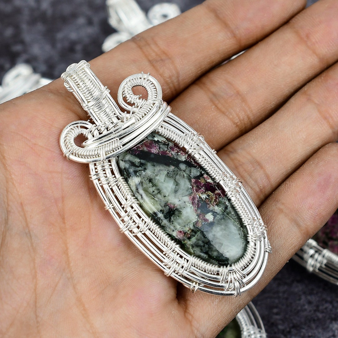 SALE!! Edulite Silver Pendant Jewelry Handmade Pendant 925 Sterling ...