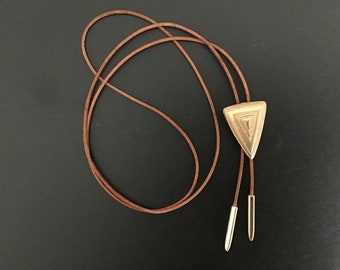 Triangle Bolo Tie - Etsy