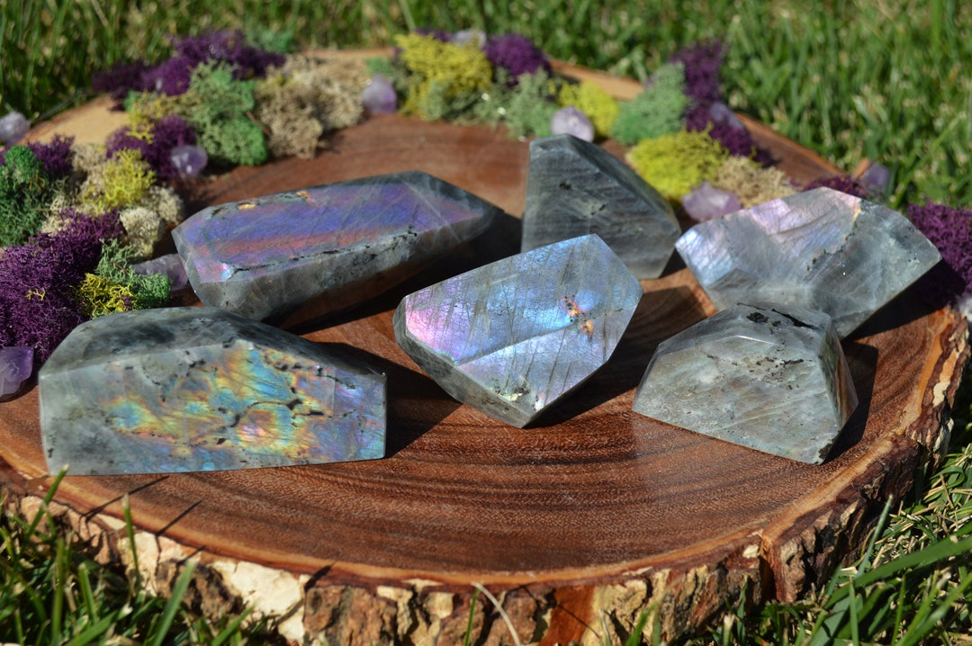 Sunset Labradorite Free Form Crystal A Quality - Etsy