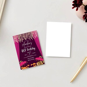 Indian Party Invitation Template | Desi Theme Wedding, Sangeet, Mehendi ...
