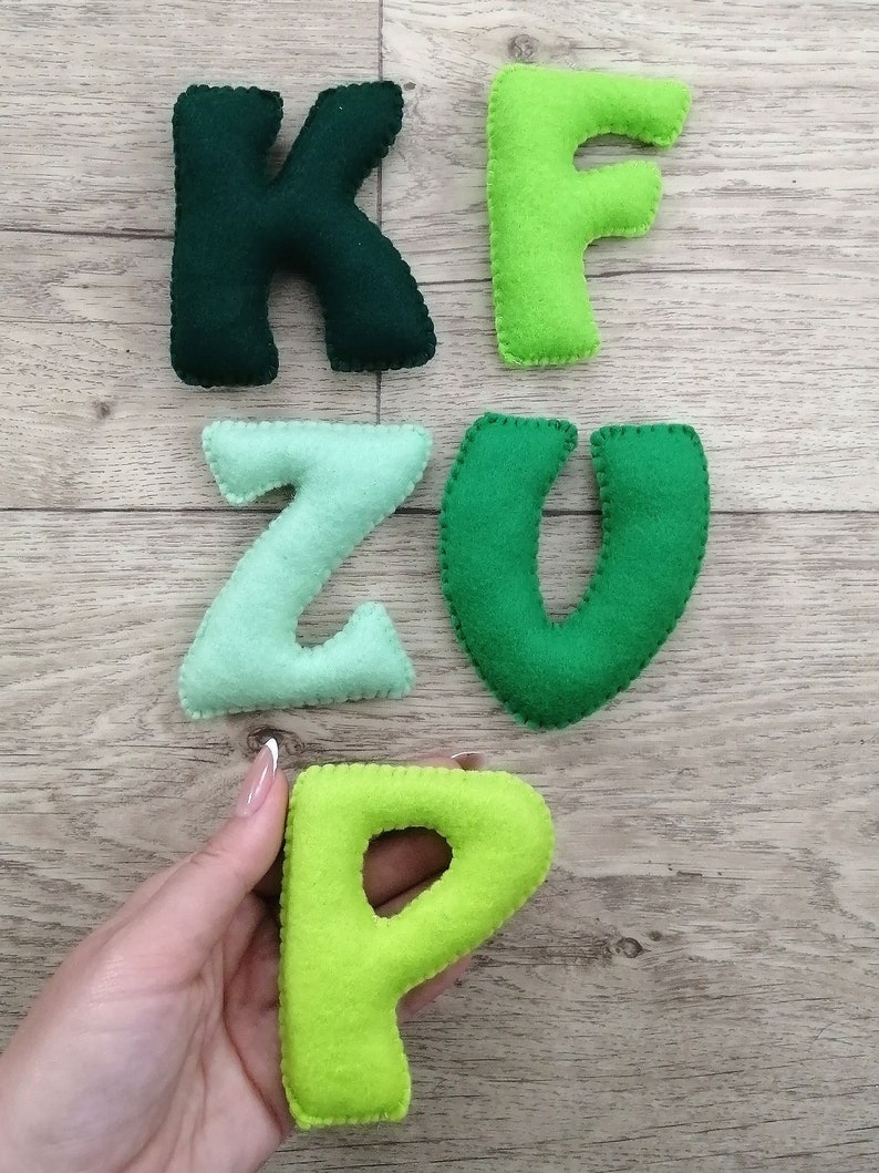 English Alphabet for Kids Baby Soft English Letters in Cotton - Etsy