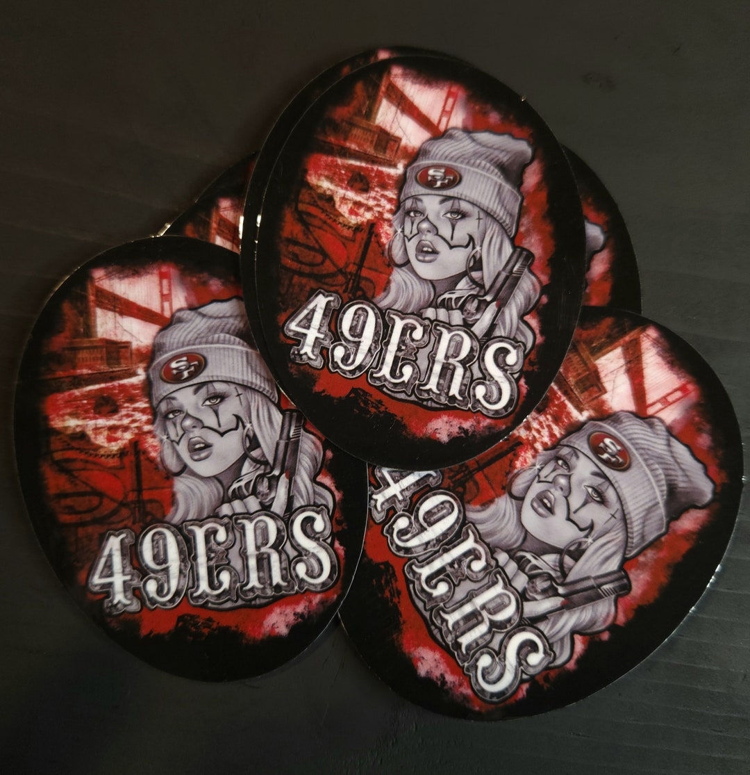 Niners Sticker PNG/JPEG Also Available - Etsy