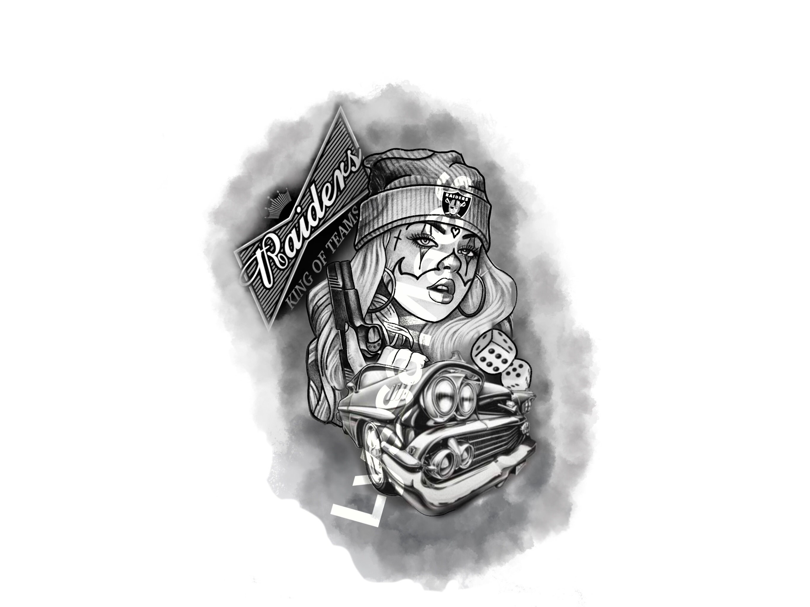 Raiders Logo Drawings