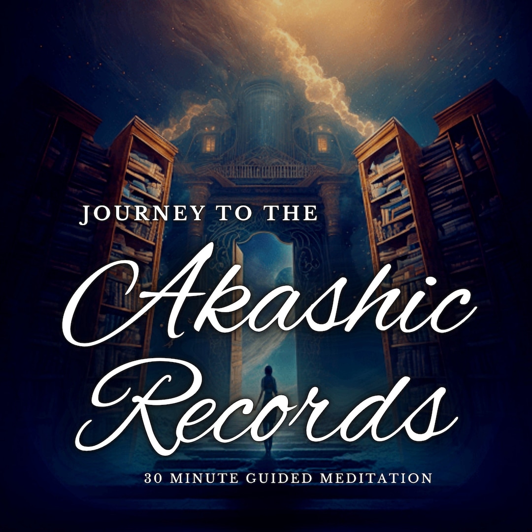 Akashic Records Guided Hypnosis Meditation: Powerful Akashic Records Journey MP3 - Etsy