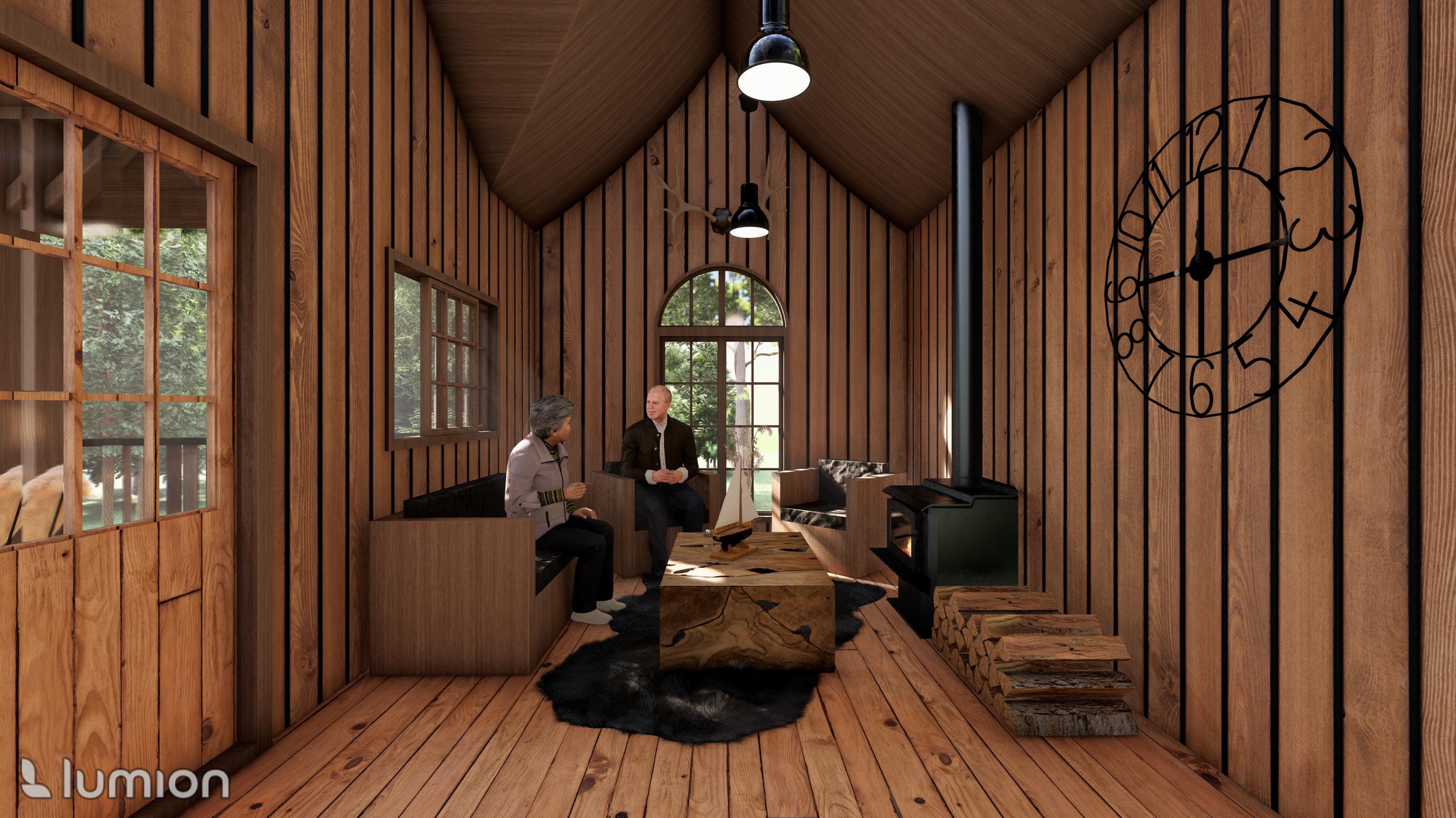 Charming Nordic-style Treehouse - 50 M2 Single-story Design - Etsy
