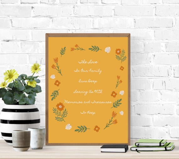 Colorful and Vibrant Printable Poster Perfect for Your Home | Etsy